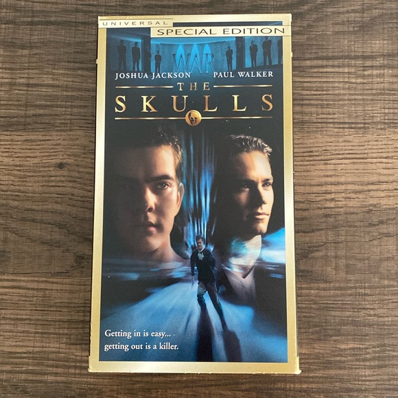Media | The Skulls Special Edition Vhs Tape | Poshmark